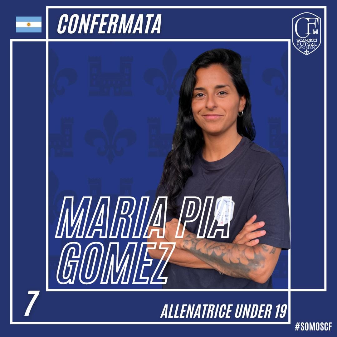 Pía Gómez renovó su vínculo en el futsal italiano – El Grito Sagrado
